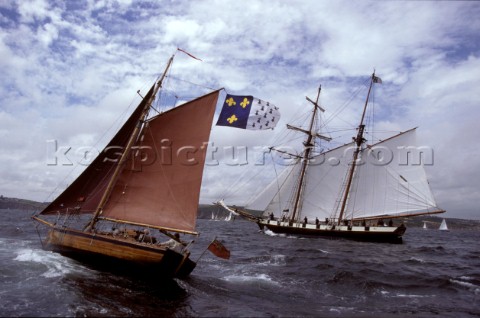 Sloop Sailing Ship